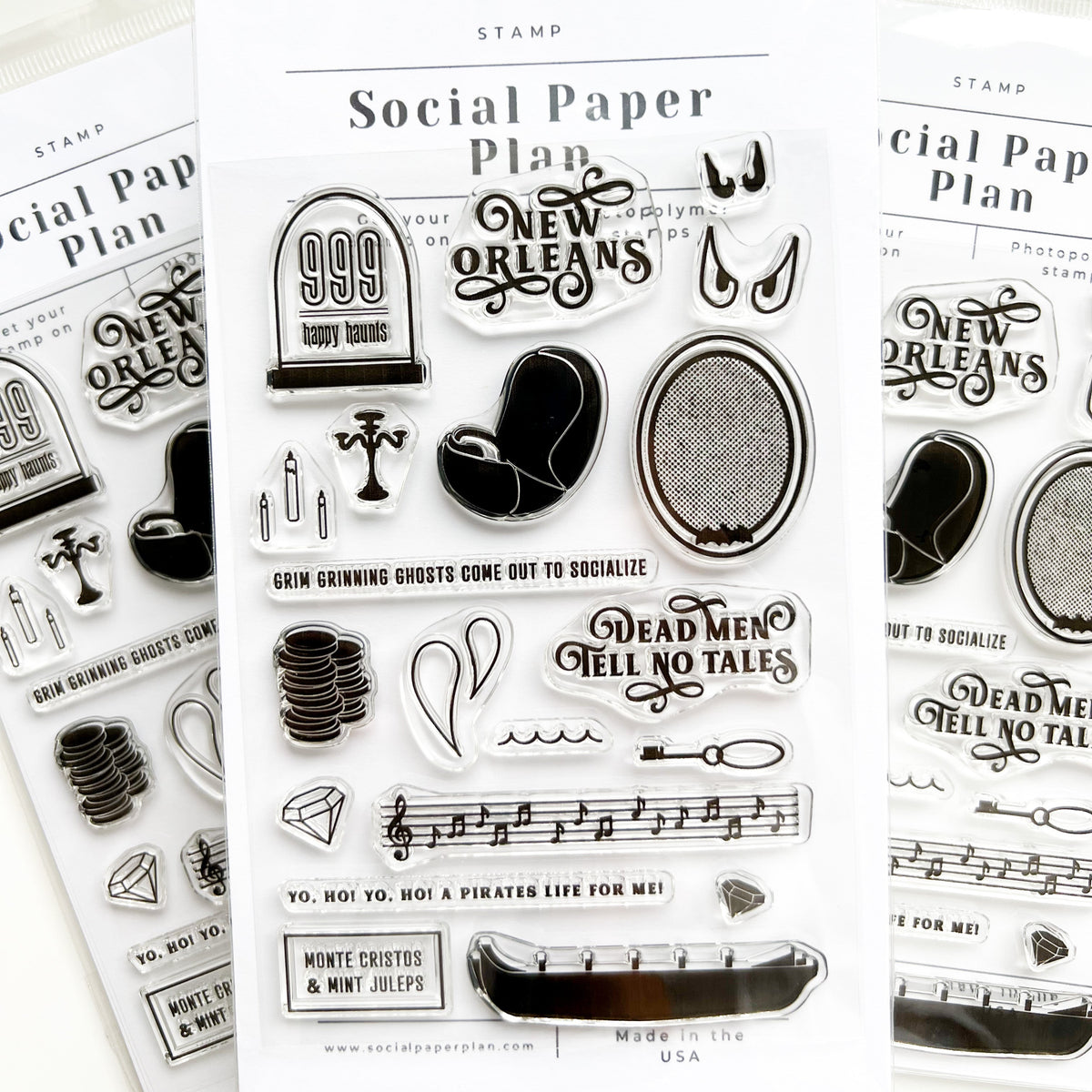 New Orleans Sq. 4x6 Stamp – Social Paper Plan